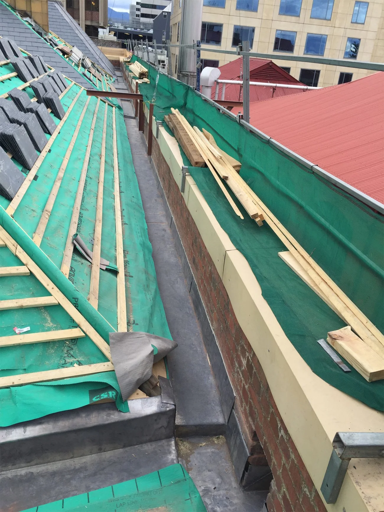 Box Gutters | Box gutter installation — Bespoke Leadwork