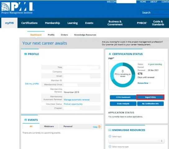How to Submit PDUs for PMP Certification – Step-by-Step Guide — Manager2Be