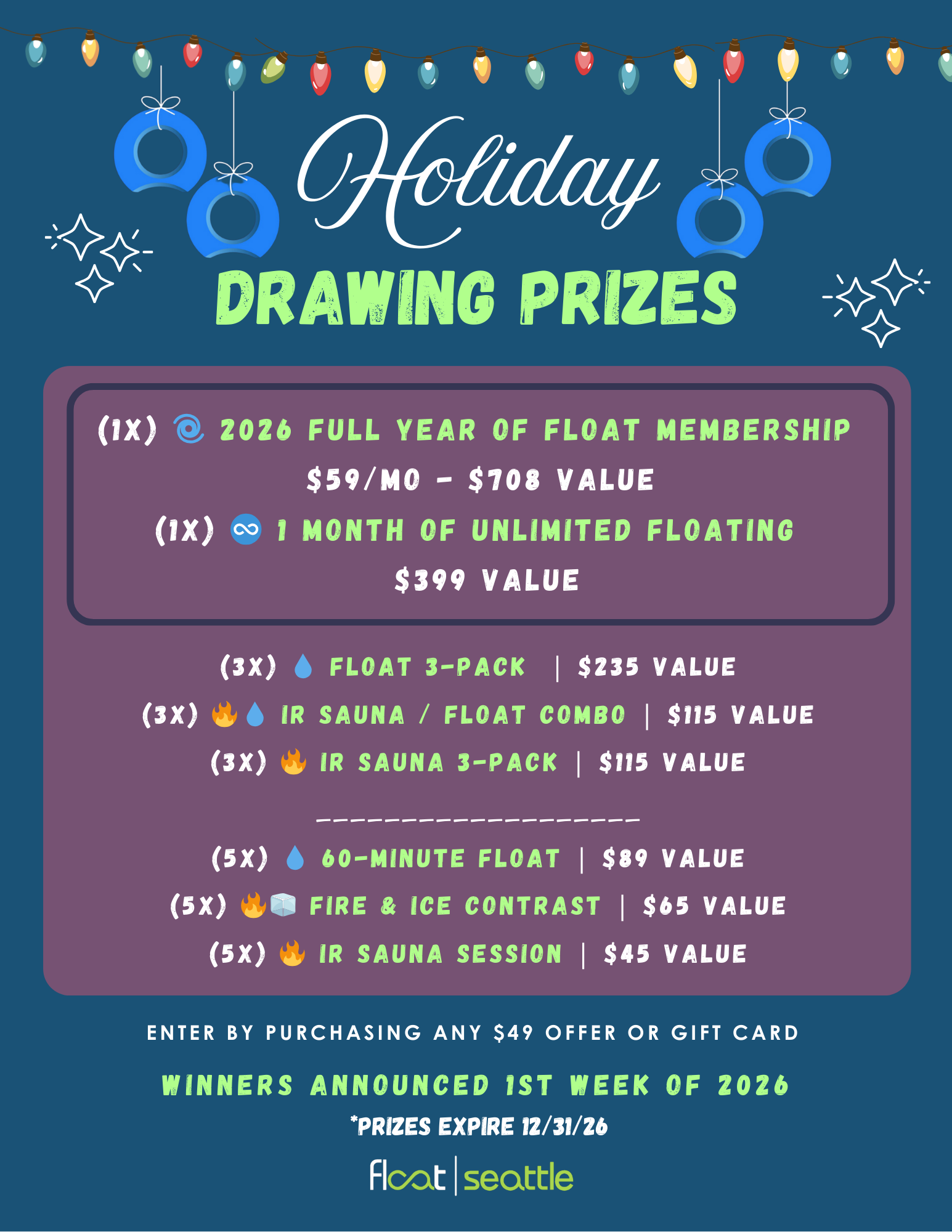 Holiday Drawing 2025 — FLOAT