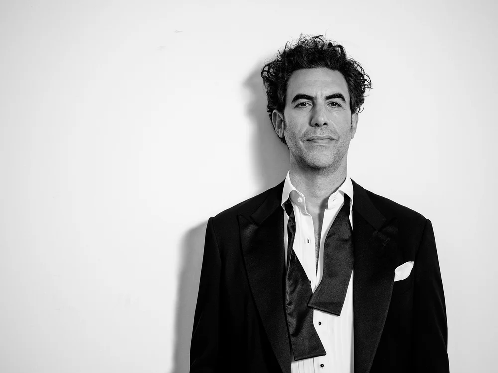 Sacha Baron Cohen Tuxedo | Discover Iconic Portraits - Capture the ...