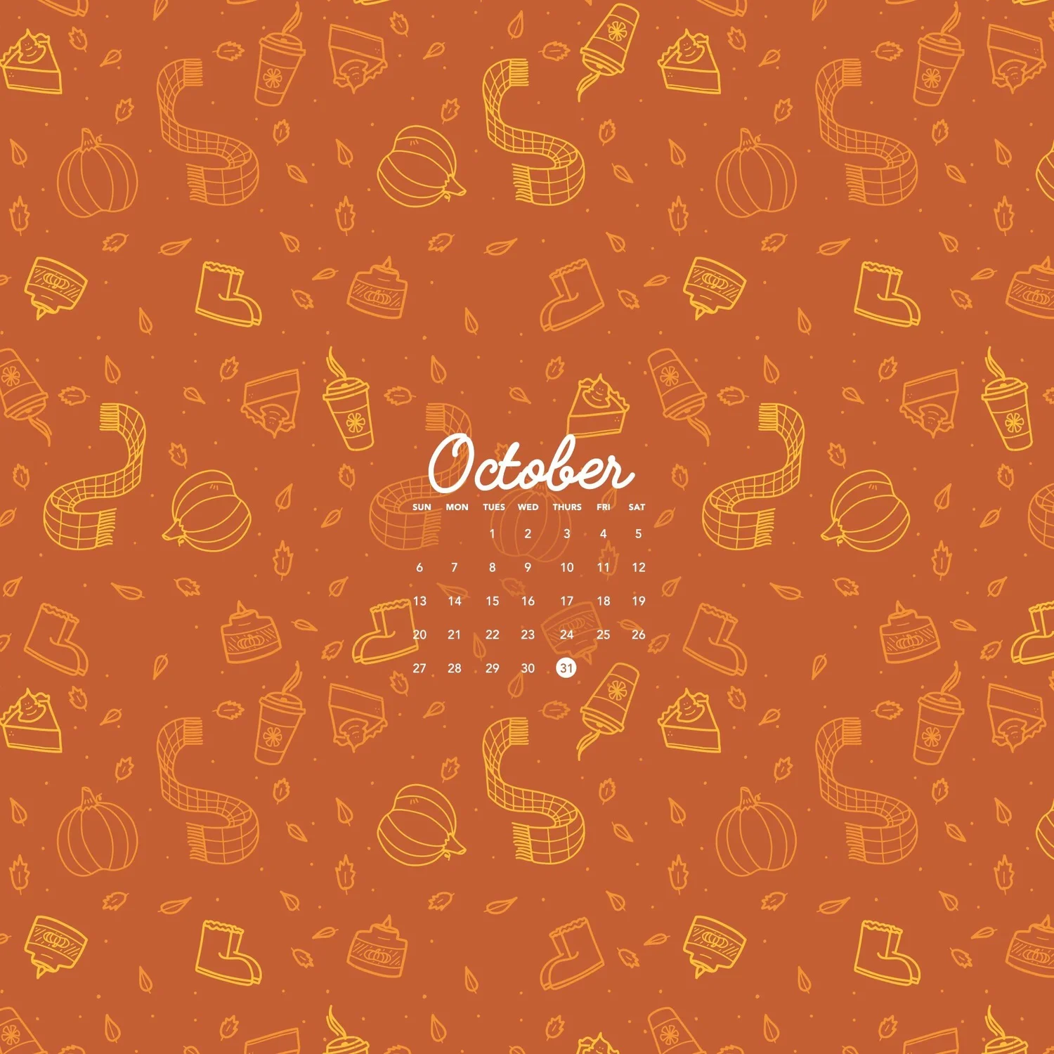 Free Wallpaper for October 2019 — Six Leaf Design | Logo, Brand, + Web ...