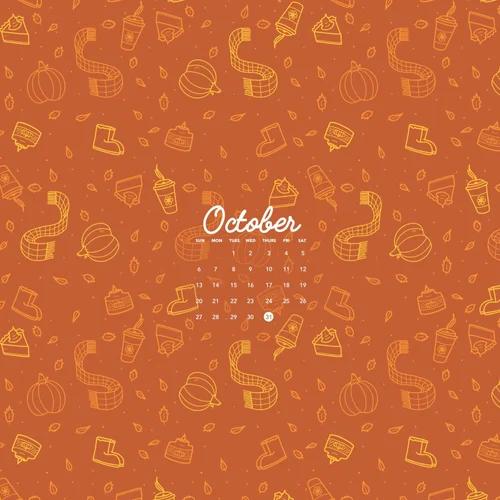 Free Wallpaper for October 2019 — Six Leaf Design | Logo, Brand, + Web ...