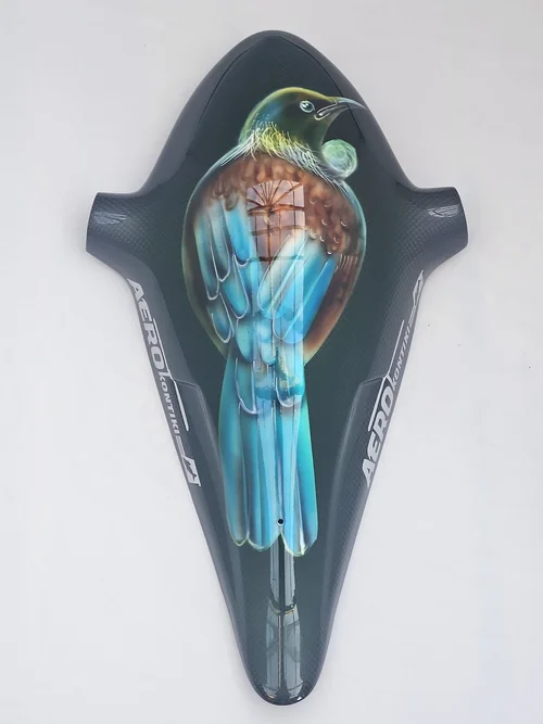 Customised Airbrush Carbon Fibre Canopy — Aerokontiki