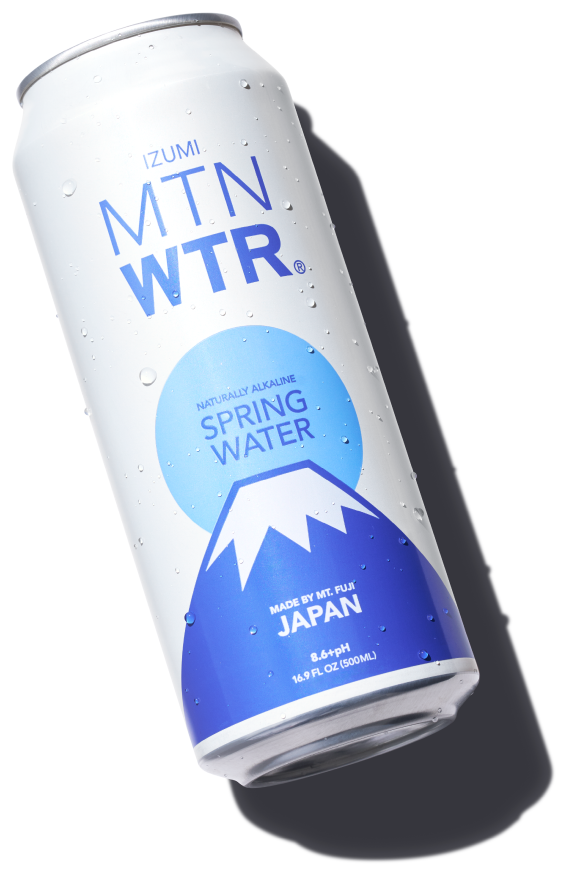 MTN WTR | Naturally Alkaline Spring Water from Mt. Fuji, Japan