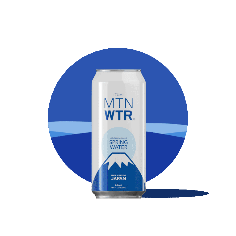 MTN WTR | Naturally Alkaline Spring Water from Mt. Fuji, Japan