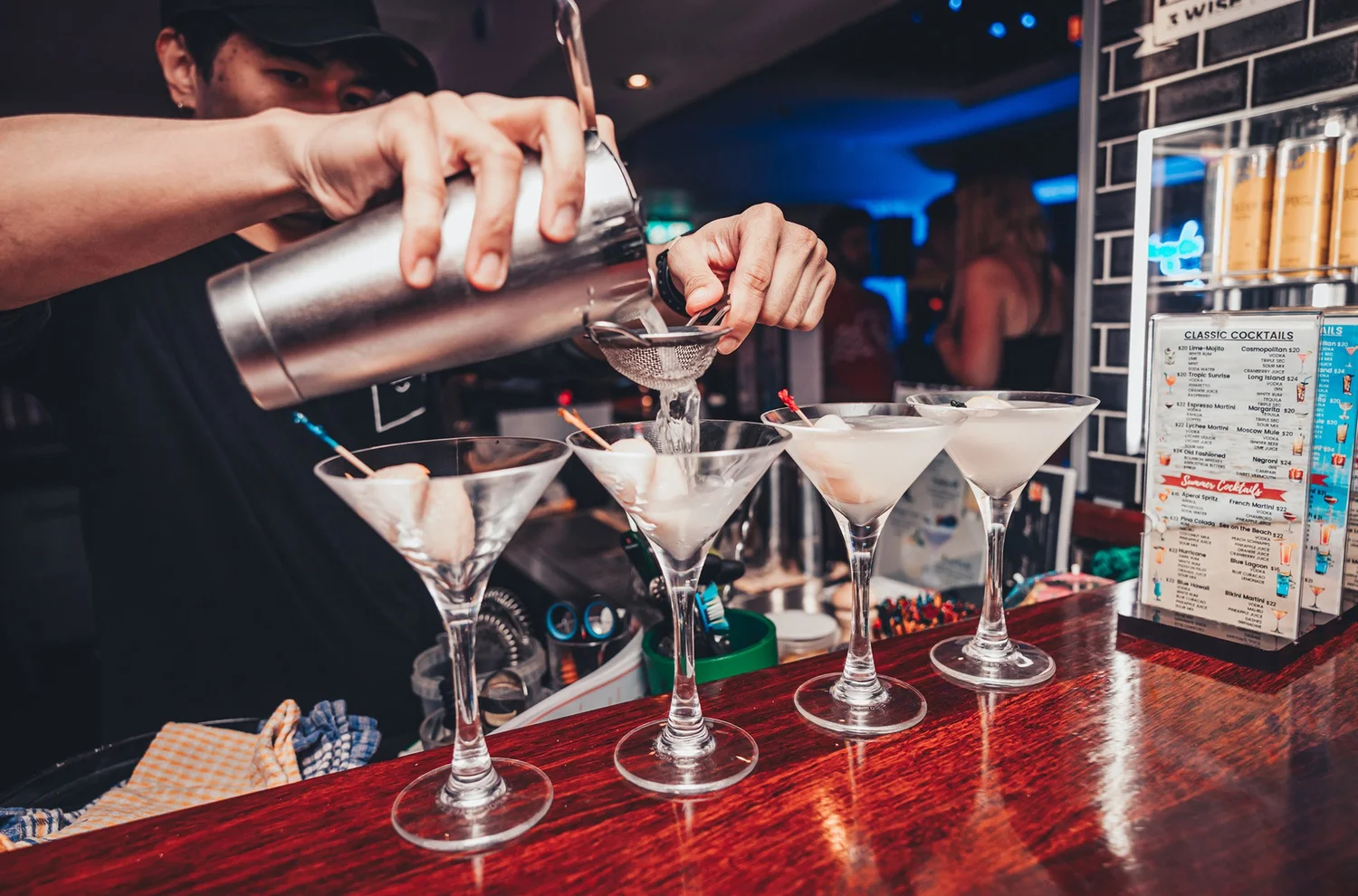 Drinks List | Three Wise Monkeys