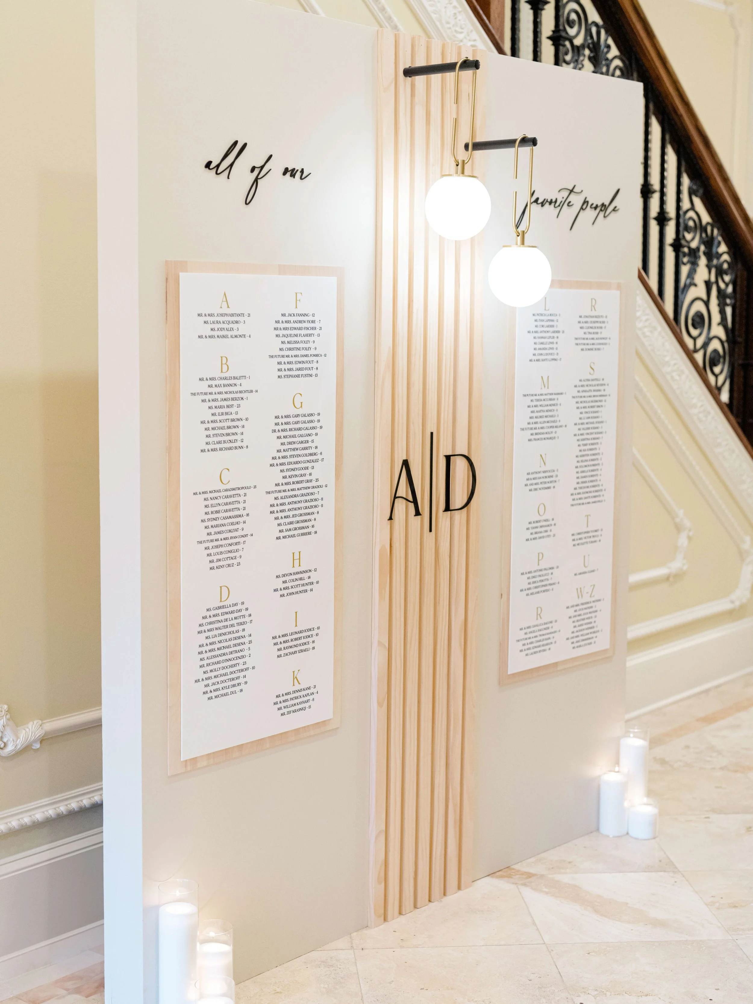 Wedding Signage Portfolio — Miscellaneous Methods | Custom Wedding ...