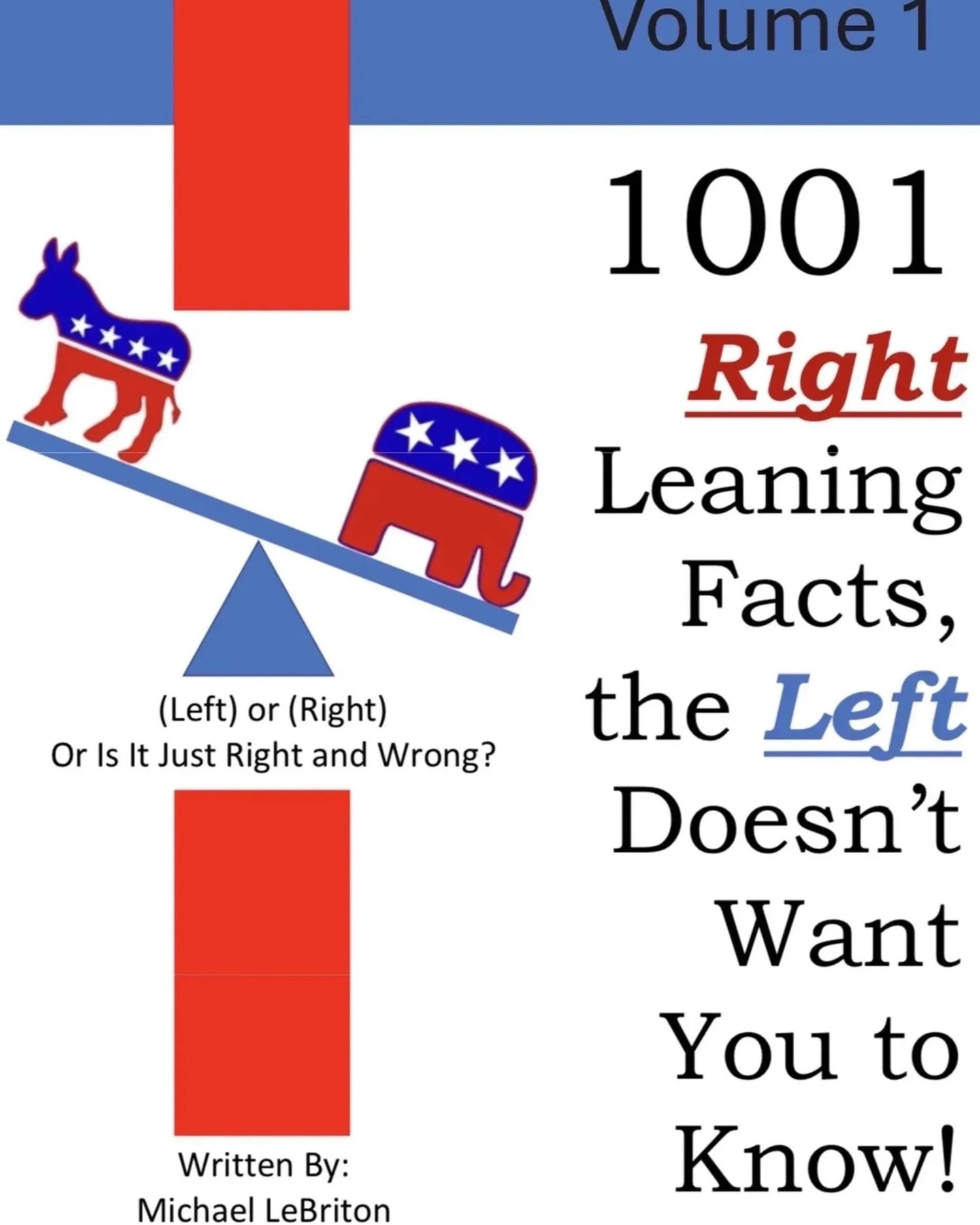 "Right Leaning Facts", conservative, right-leaning,facts,micheal,lebriton