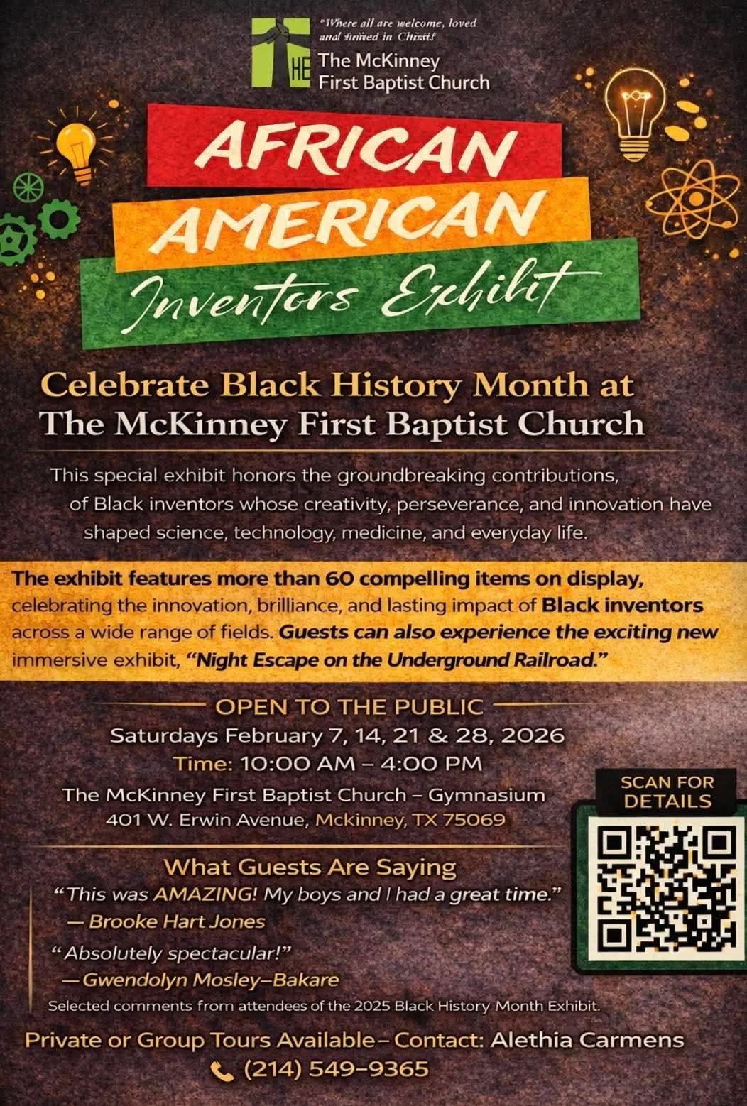 African American Inventors Exhibit at TMFBC — SevenFG