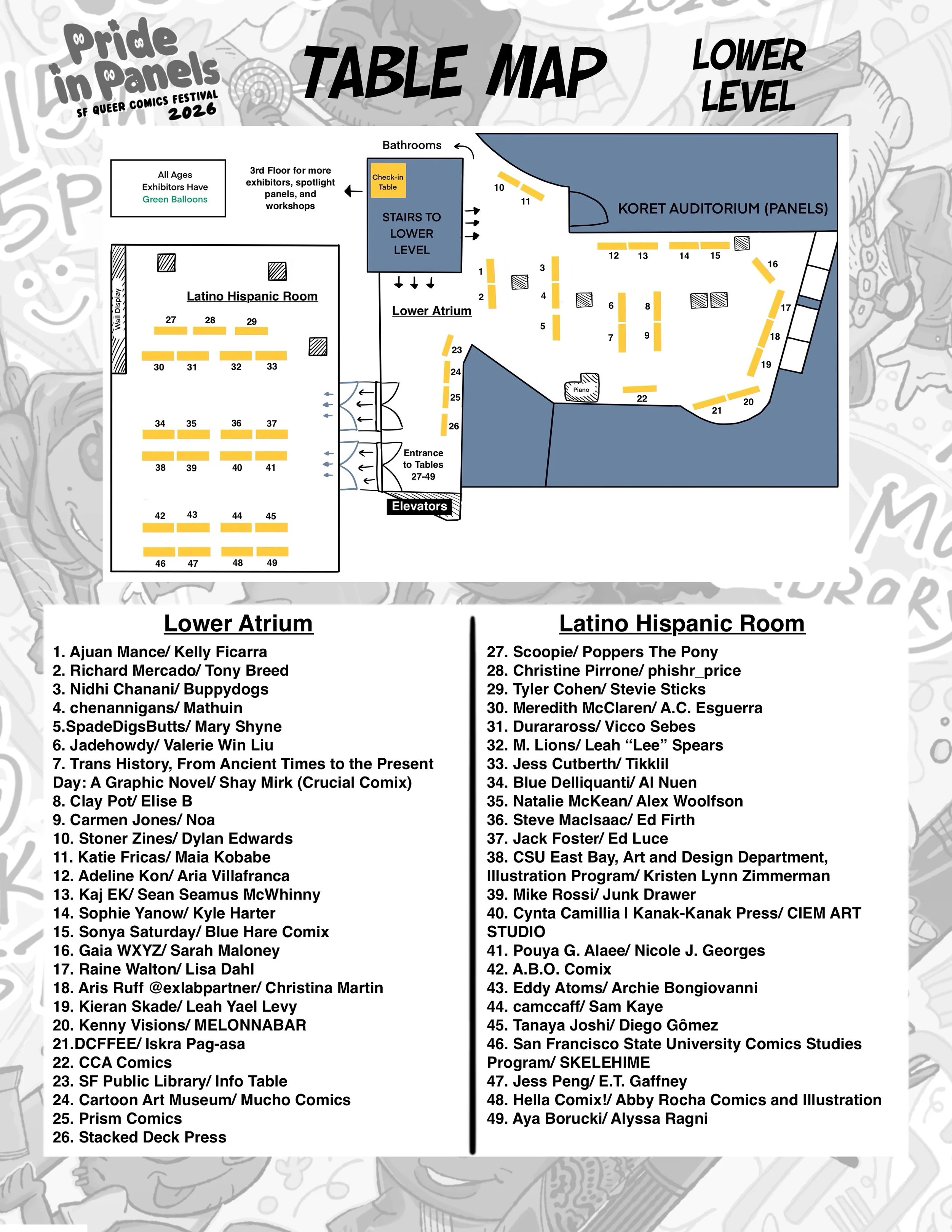 Exhibitors — Pride in Panels