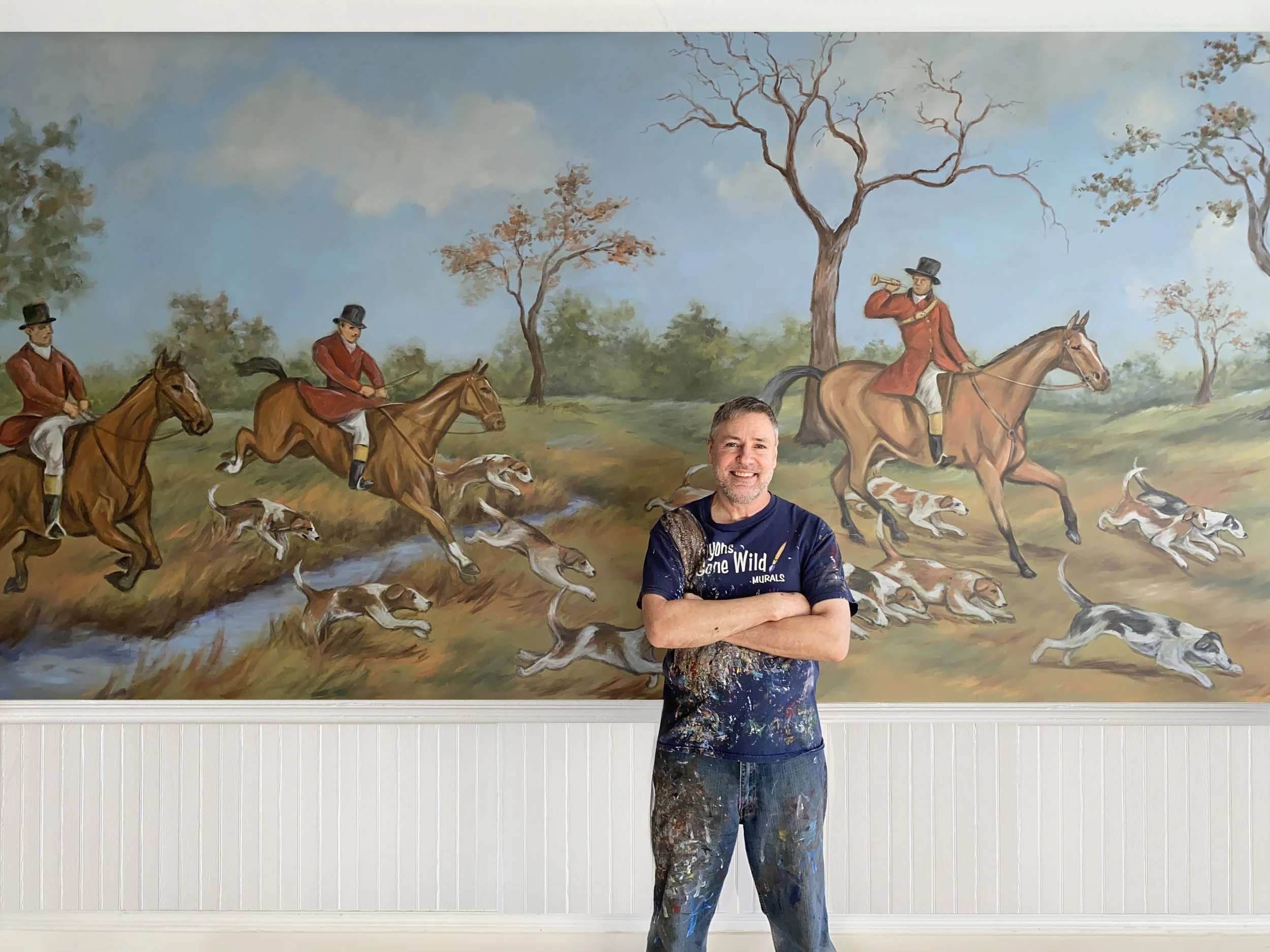 Custom Residential Murals & Feature Walls | Chicago — Crayons Gone Wild