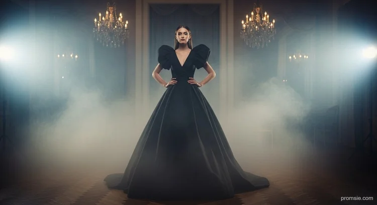 The Black Prom Dress is Back: How to do Gothic Glam — Promsie