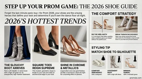 The Prom Shoe Bible: Trends, Comfort & Style for 2026 — Promsie