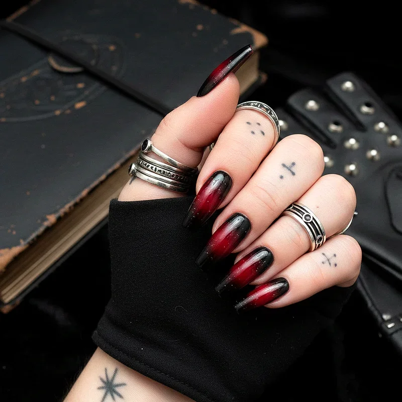 15 Emo Nail Ideas to Show Off Your Alternative Aesthetic