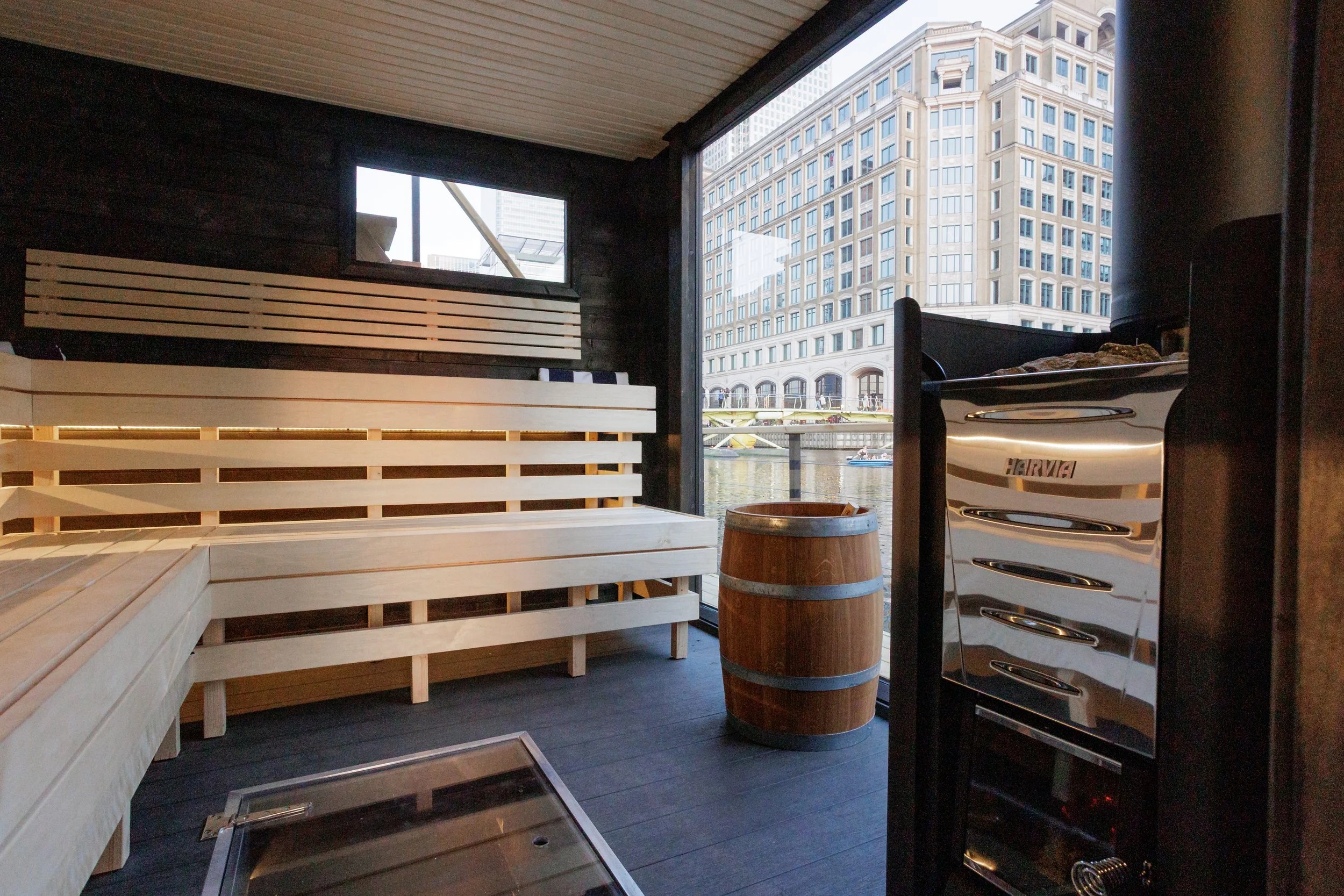 Skuna Sauna London | UK’s First Floating Sauna Experience — Skuna Boats