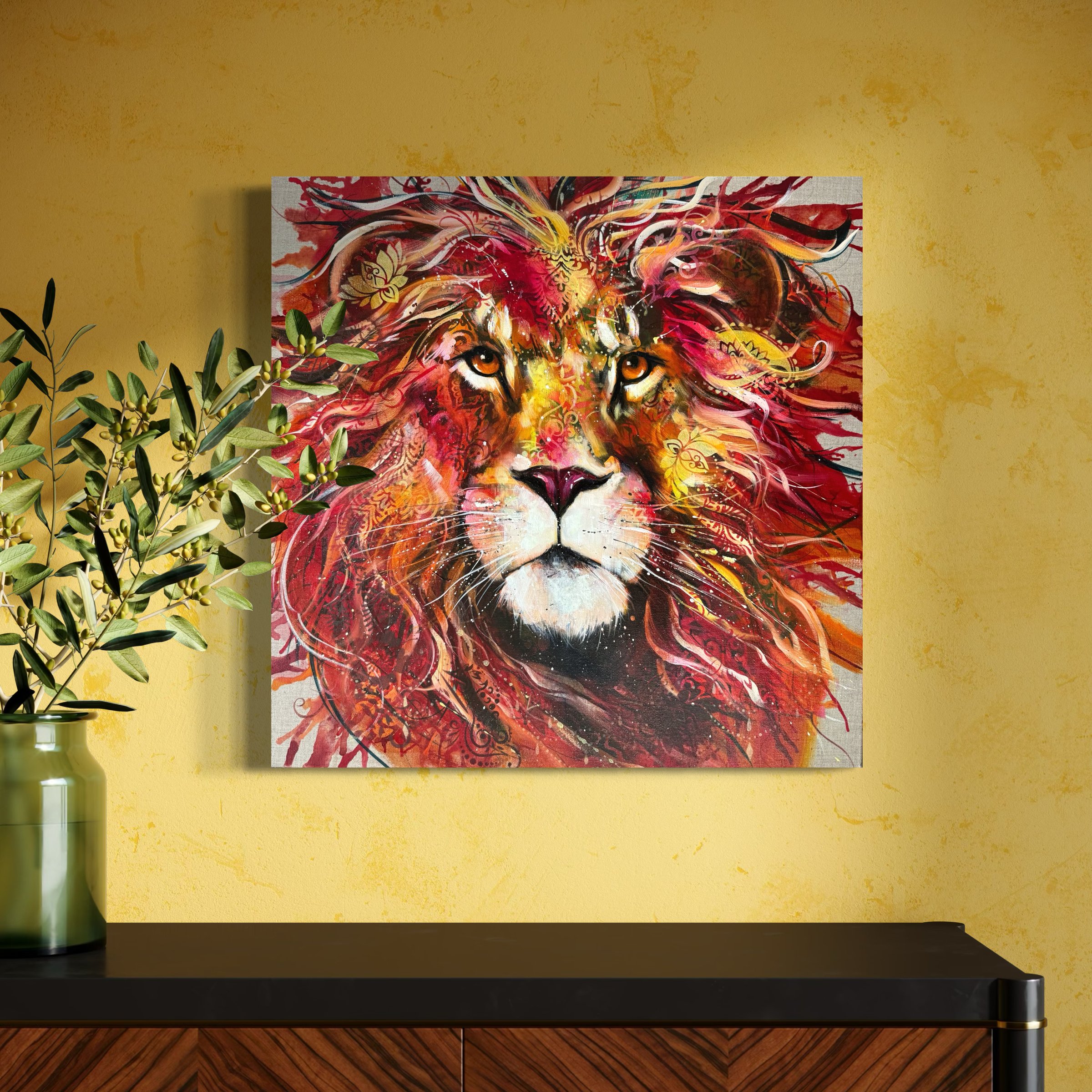 Louise Luton Art Beautiful paintings and colourful animals