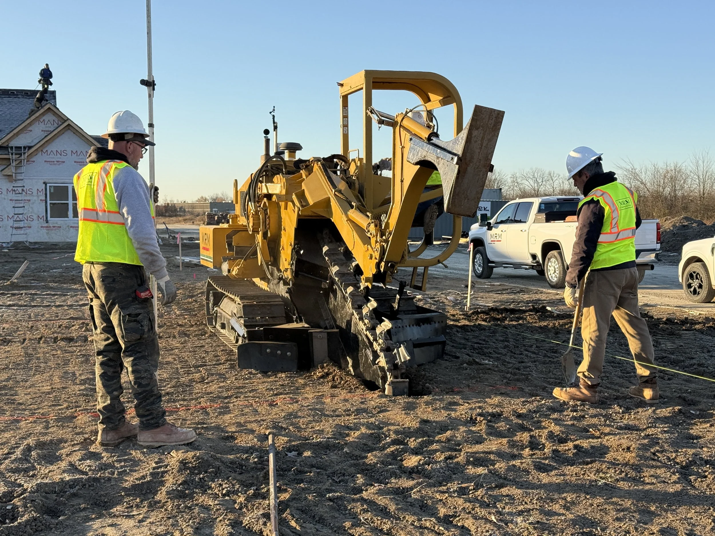 Trenching — MRM Construction