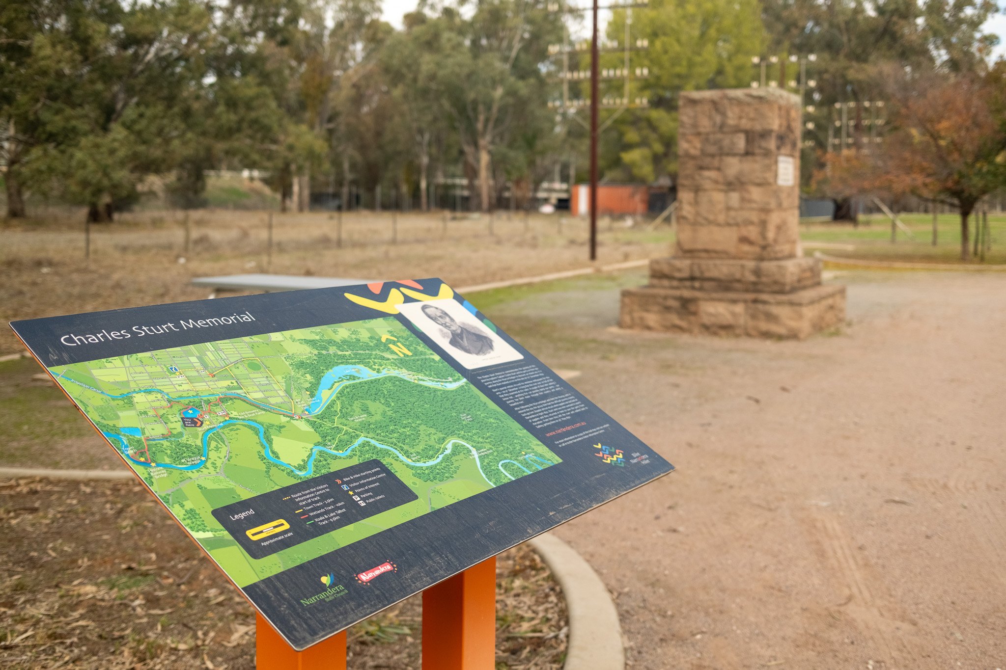 Charles Sturt Memorial — Visit Narrandera
