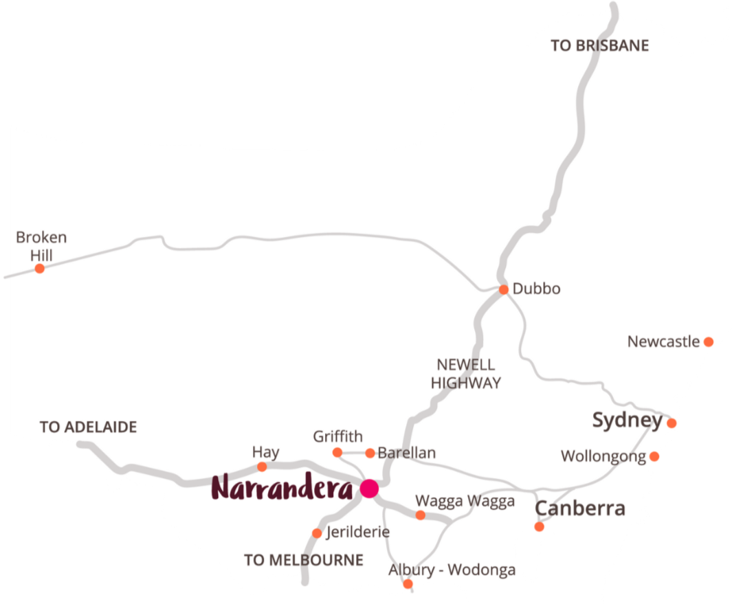 Getting Here | Plan Your Visit Today — Visit Narrandera