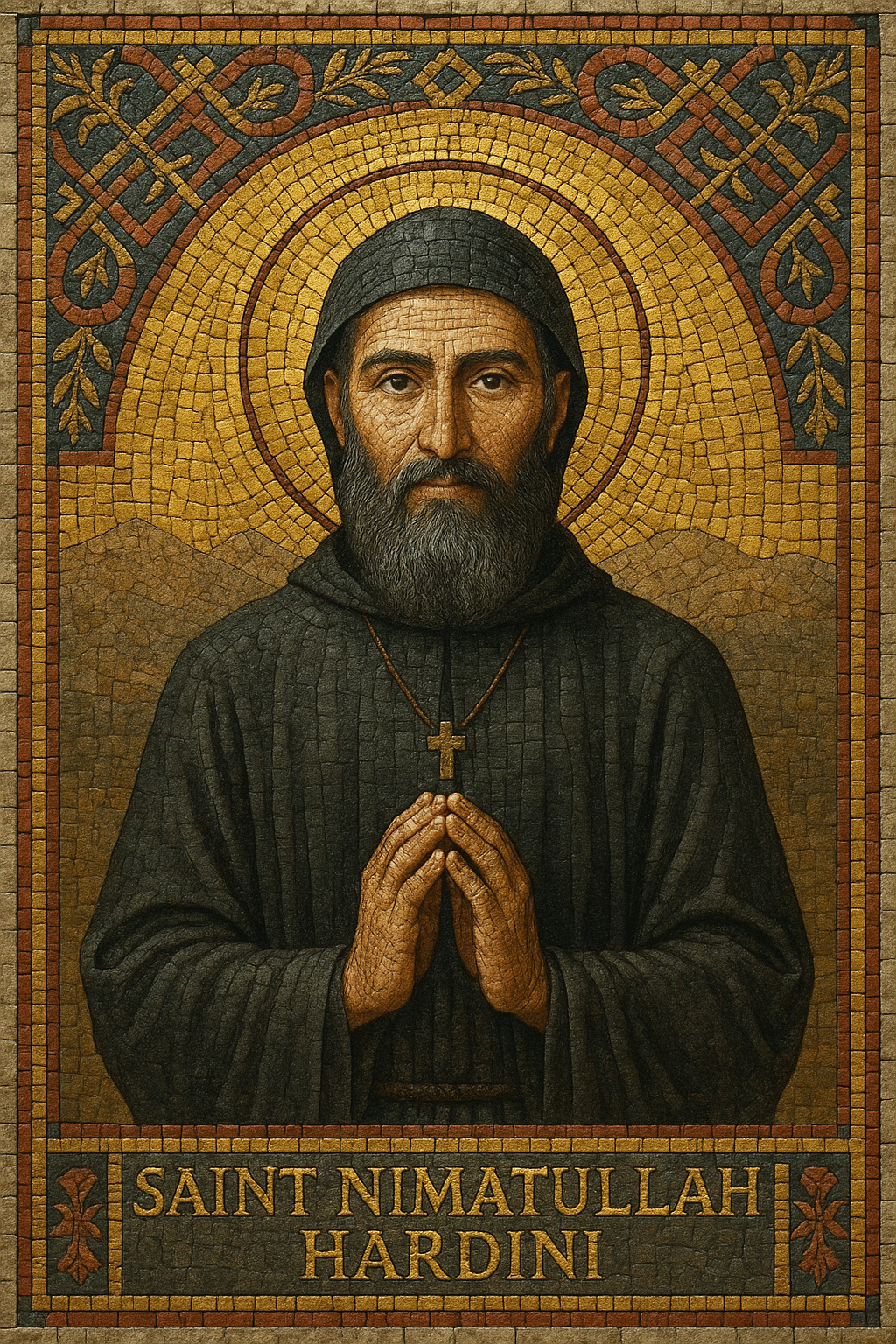 Saint Nimatullah Hardini Prayer Card – Maronite Monk and Teacher of ...