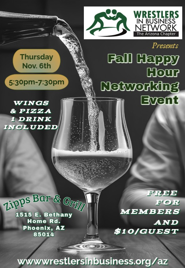 WIBN Arizona's Fall Happy Hour at Zipps Bar & Grill — Wrestlers in ...