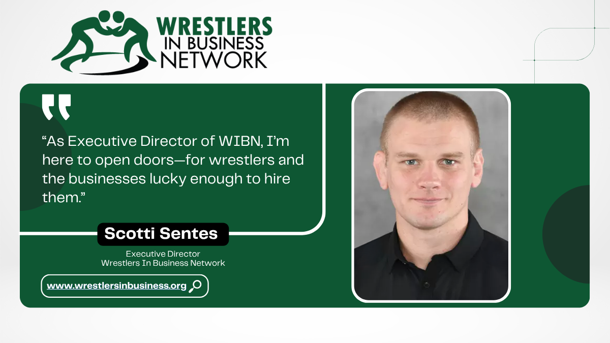 Sentes joins the WIBN — Wrestlers in Business Network