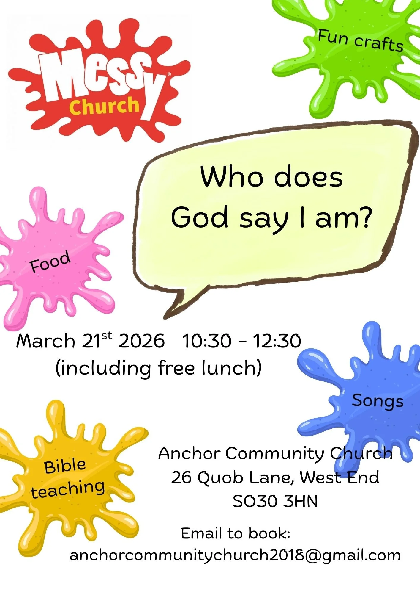 Messy Church — Anchor Community Church