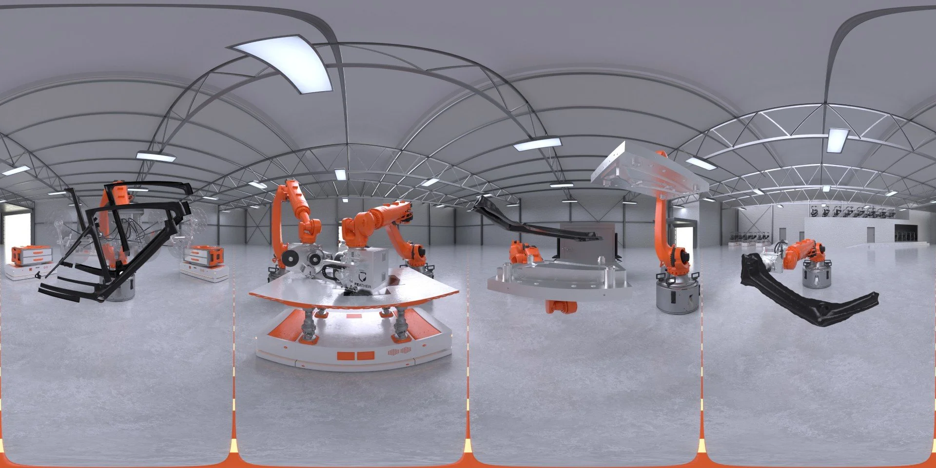 Rein4ced Virtual Production Line | 360° VR Factory Tour — Brasser.io