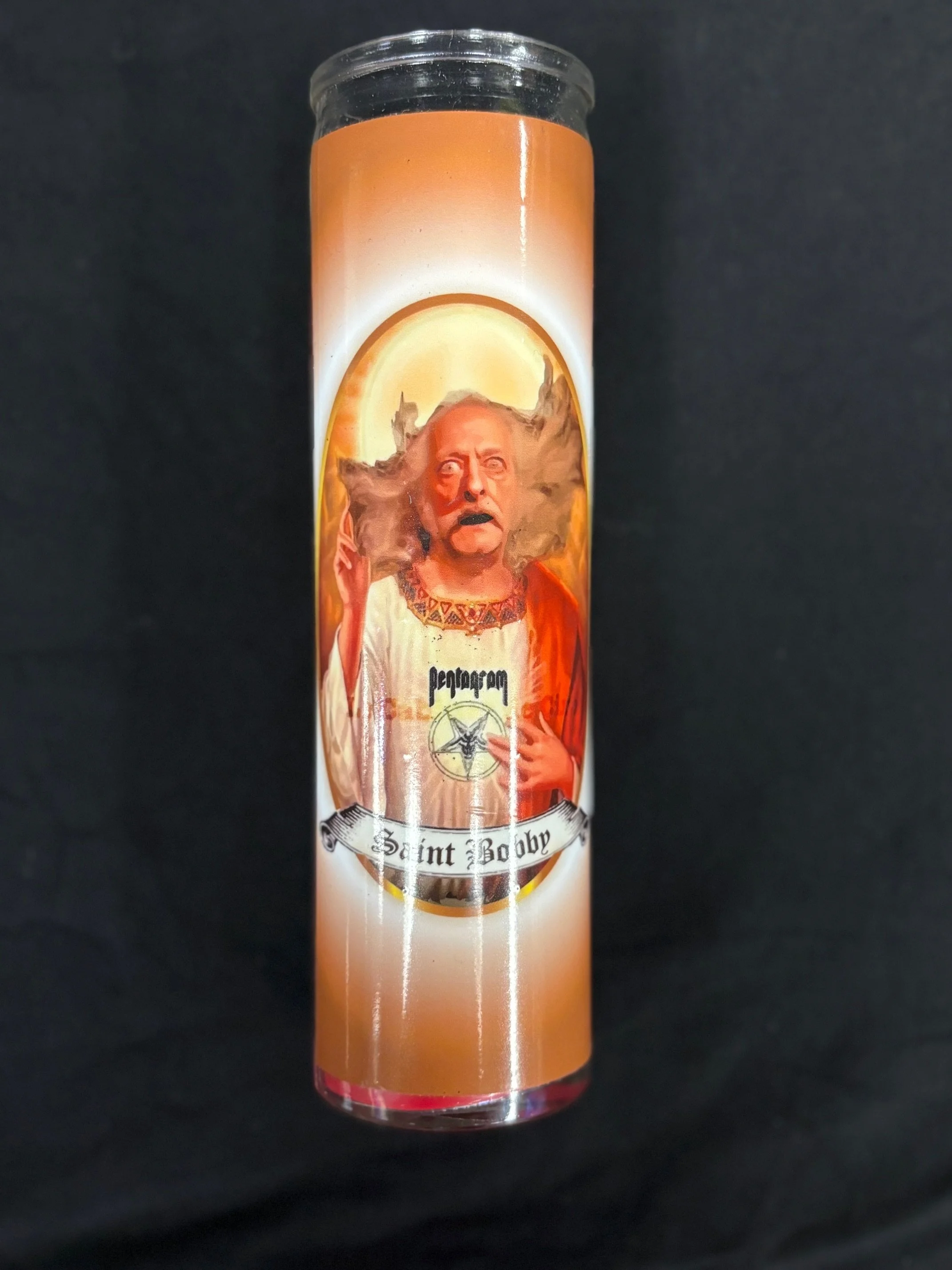 SAINT BOBBY PRAYER CANDLE — Pentagram Official Merchandise