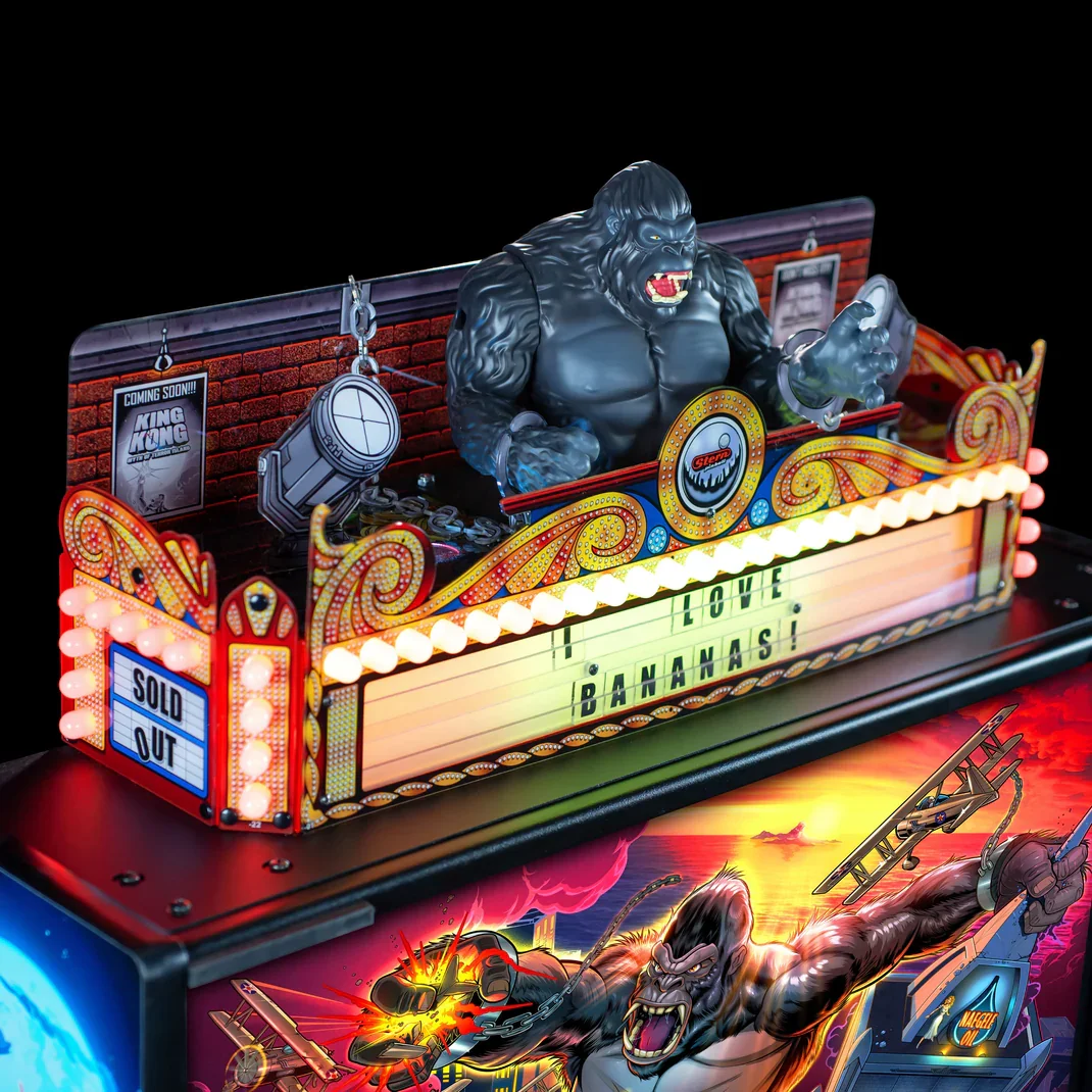 King Kong Shooter Knob Accessory by Stern Pinball — Pinball Pantheon