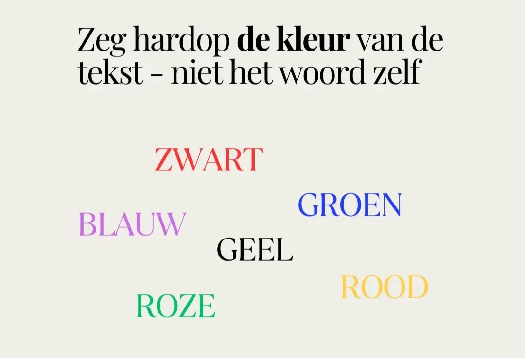 Wat deze kleurtest zegt over je hersenhelften en emoties — Your Guiding ...