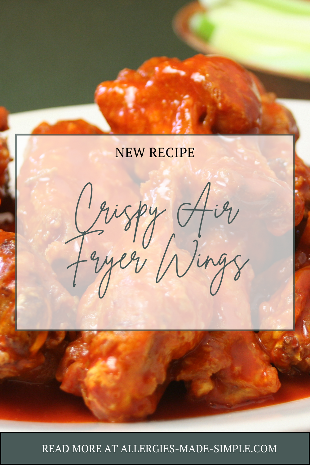 Crispy Air Fryer Wings with Vegan Buffalo Sauce — Allergies-Made-Simple