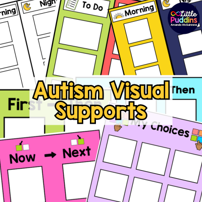 Autism Visual Supports | Autism & PDA Specialist | Little Puddins