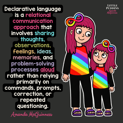 What is Declarative Language? | Autism & PDA Specialist | Little Puddins