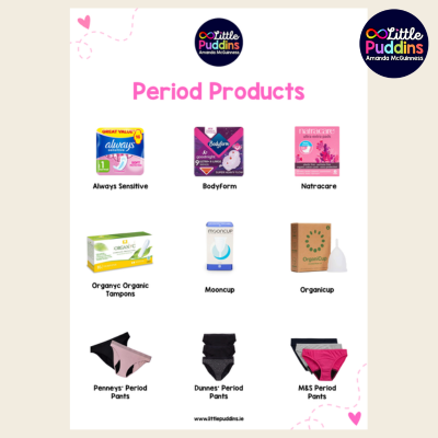 Autism Friendly Period Products | Autism & PDA Specialist | Little Puddins
