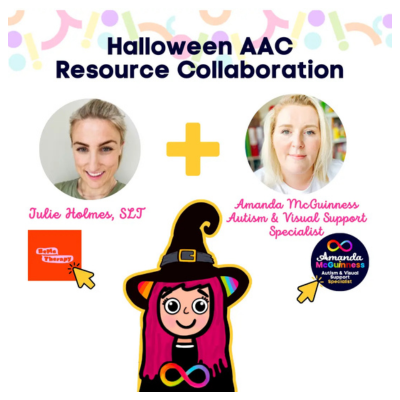 Free Halloween AAC | Autism & PDA Specialist | Little Puddins