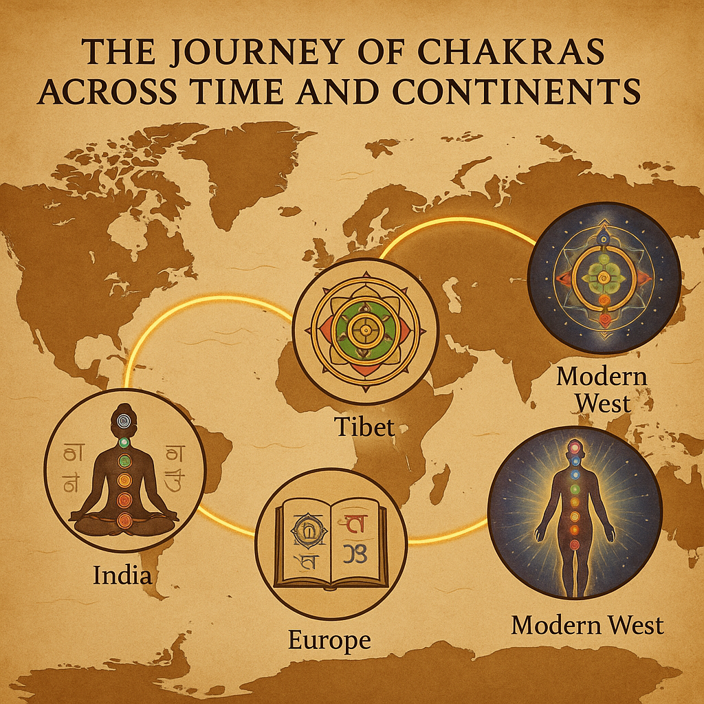 History and Meaning of the Chakra System Across Cultures — Stepping stones