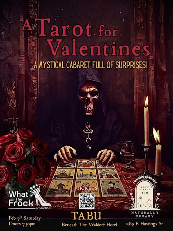 A Tarot for Valentines Cabaret • What's On Queer BC Magazine
