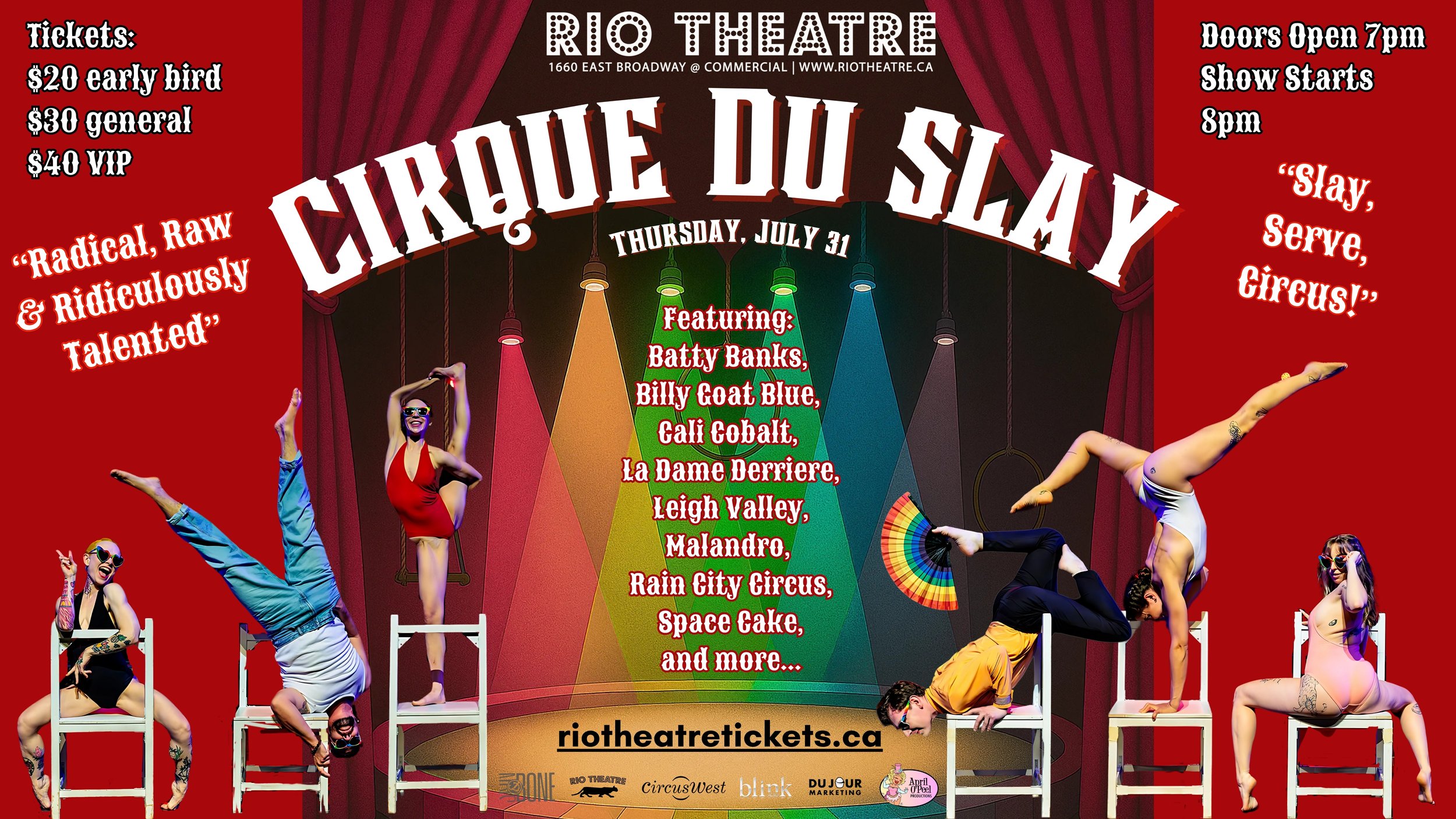 Cirque Du Slay • Vancouver Pride Events 2025
