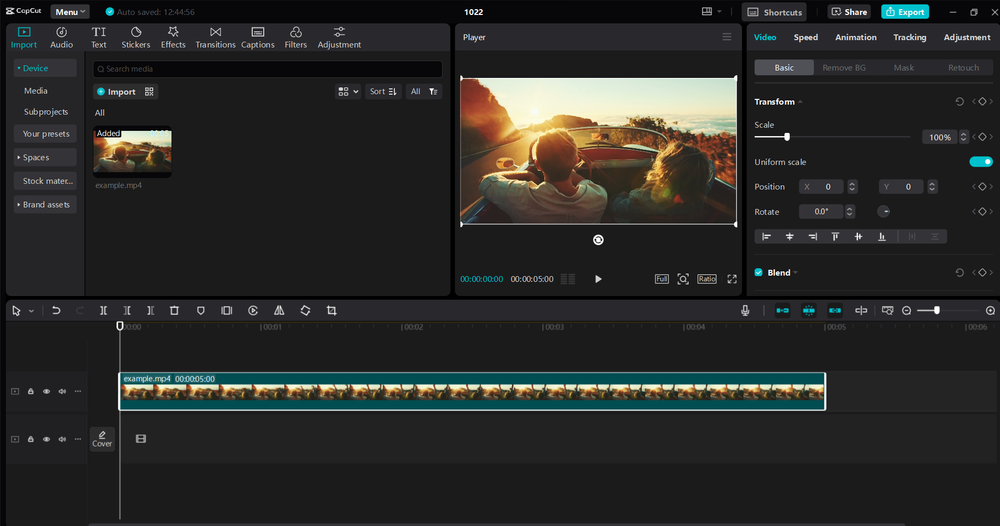 How to Edit a Short Film from Start to Finish in CapCut Desktop Video ...
