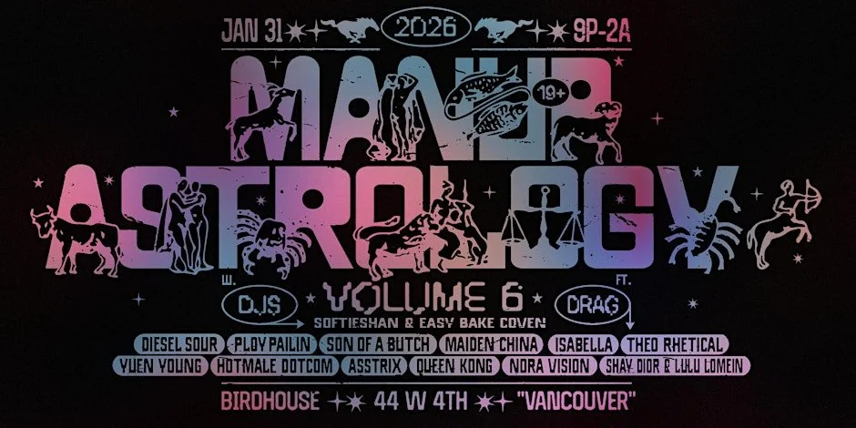 Man Up: Astrology // Vol 6 • What's On Queer BC Magazine