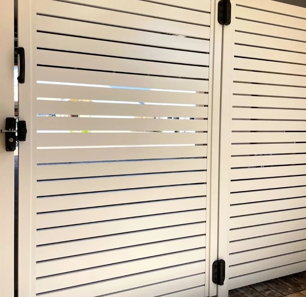 Custom Aluminium Slat Gates Perth Made & Installed Locally