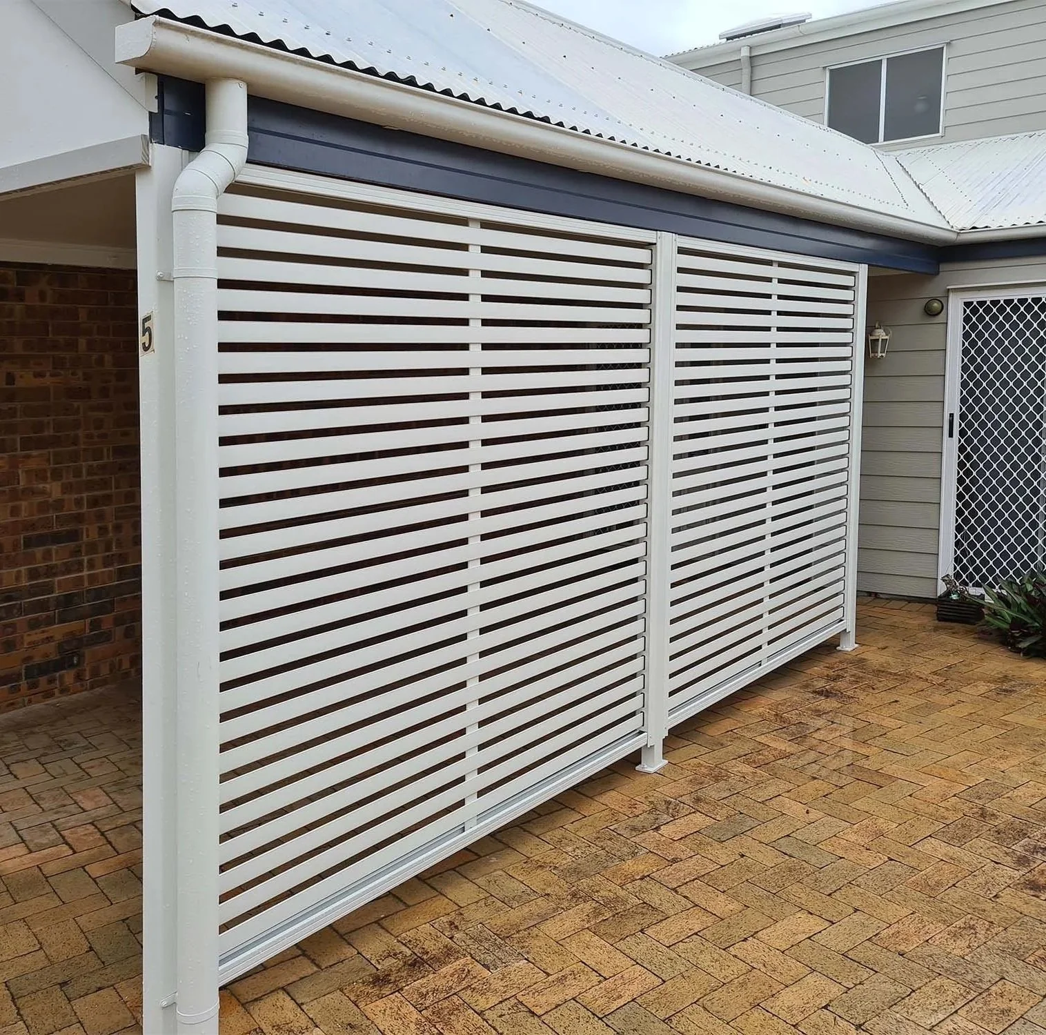 Carport Enclosures & Aluminium Gates Perth | Custom Aluminium Slat ...