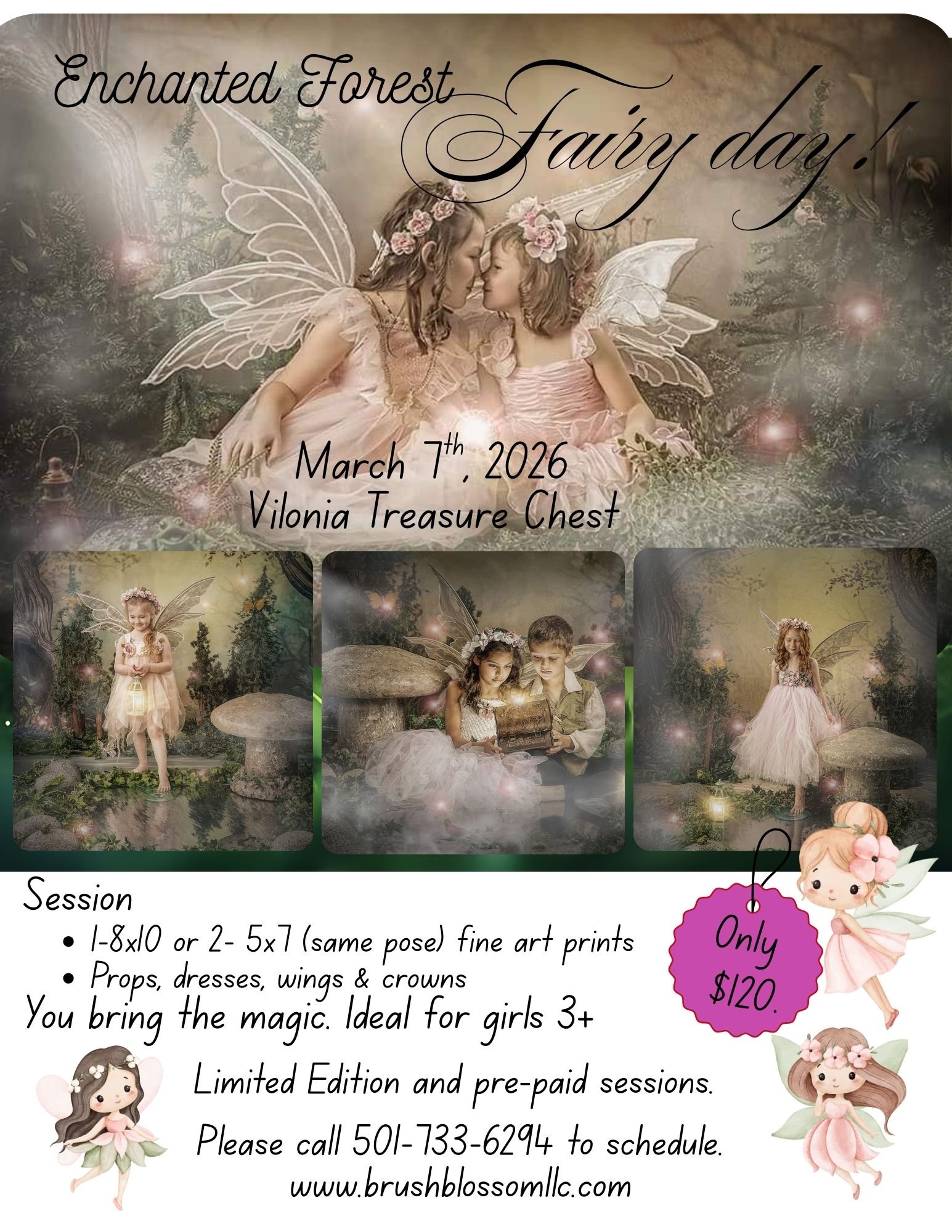 Enchanted Forest Fairy Day! — Brush & Blossom LLC