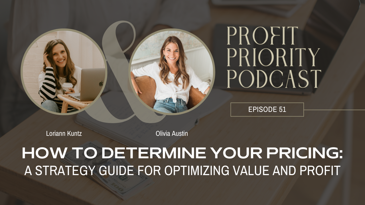 The Profit Priority Podcast — Profit Priority (Copy)®