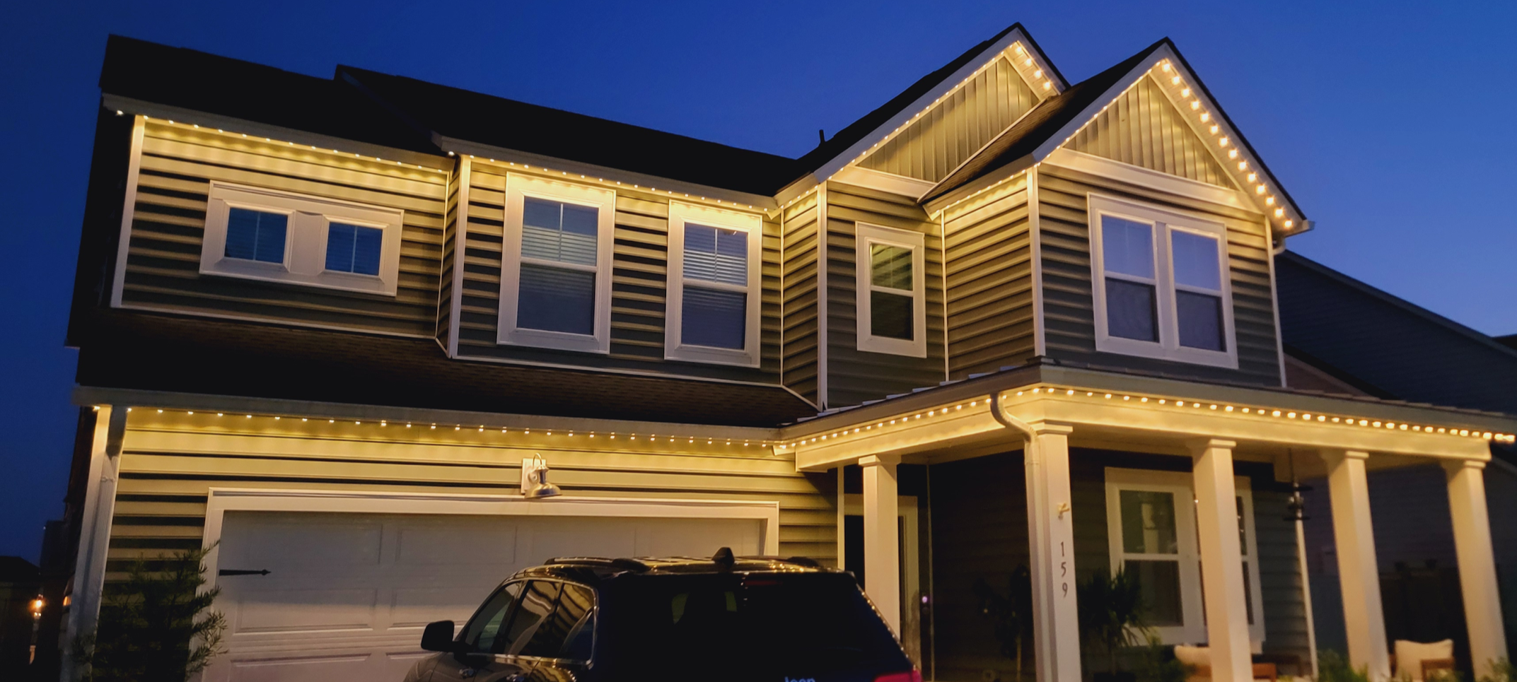 Golden Lighting Co. | Permanent Roofline Lighting Experts