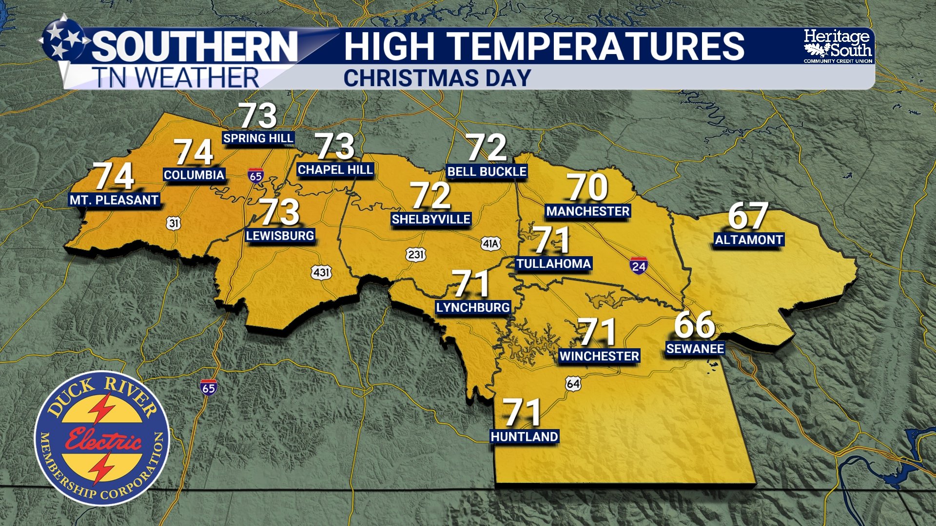 Warm and Cloudy Now — A Holiday Warmth Peak Before a Sharp Pattern Flip ...