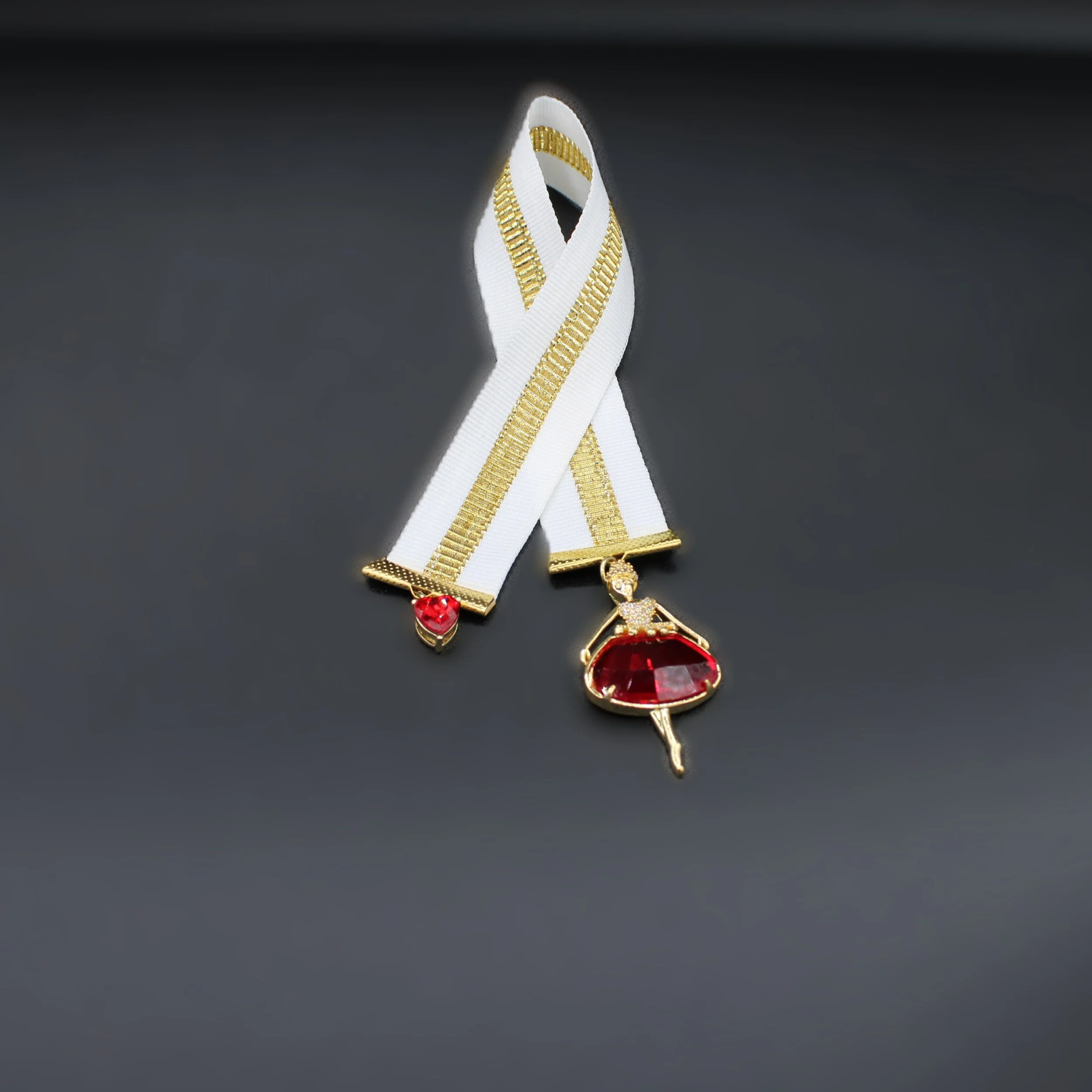 Ruby Dancer Ribbon Bookmark — Rockrose Crafts