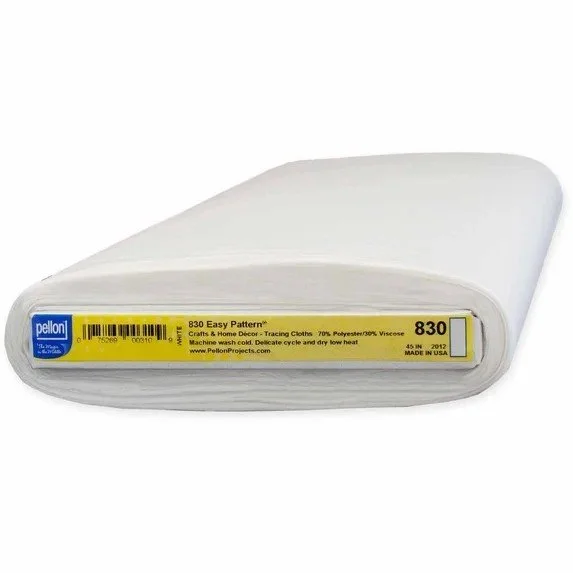 Pellon 830 Easy Pattern Fabric, White 45" FOR APPLIQUE USE - — The ...