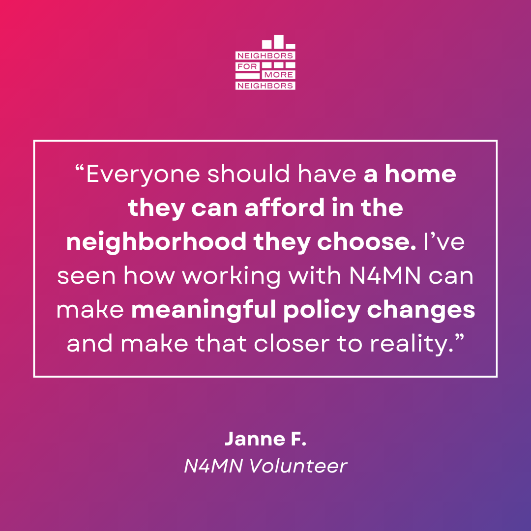 Neighbors For More Neighbors